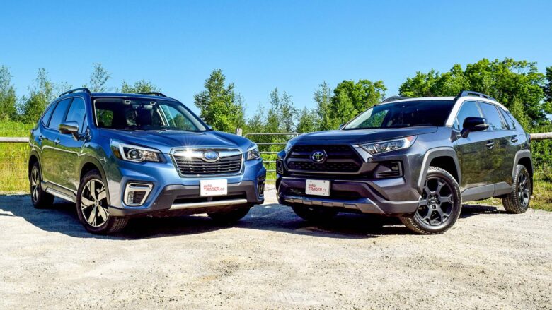 Toyota RAV4 vs Subaru Forester - Emlii