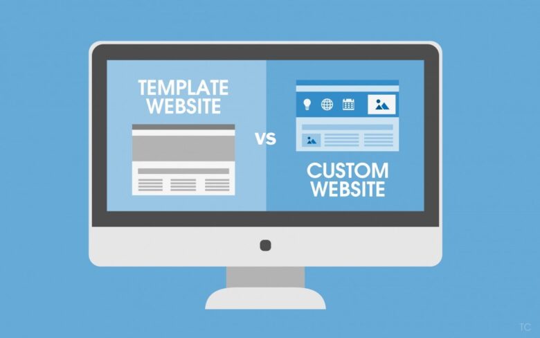 Custom Website Vs. Using a Template - Which One is Better? - Emlii