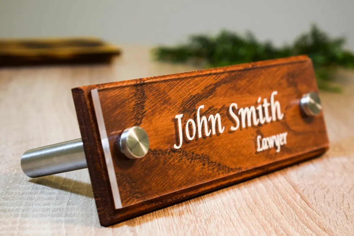 Personalized Prominence: 9 Tips for Effective Custom Name Plates in ...